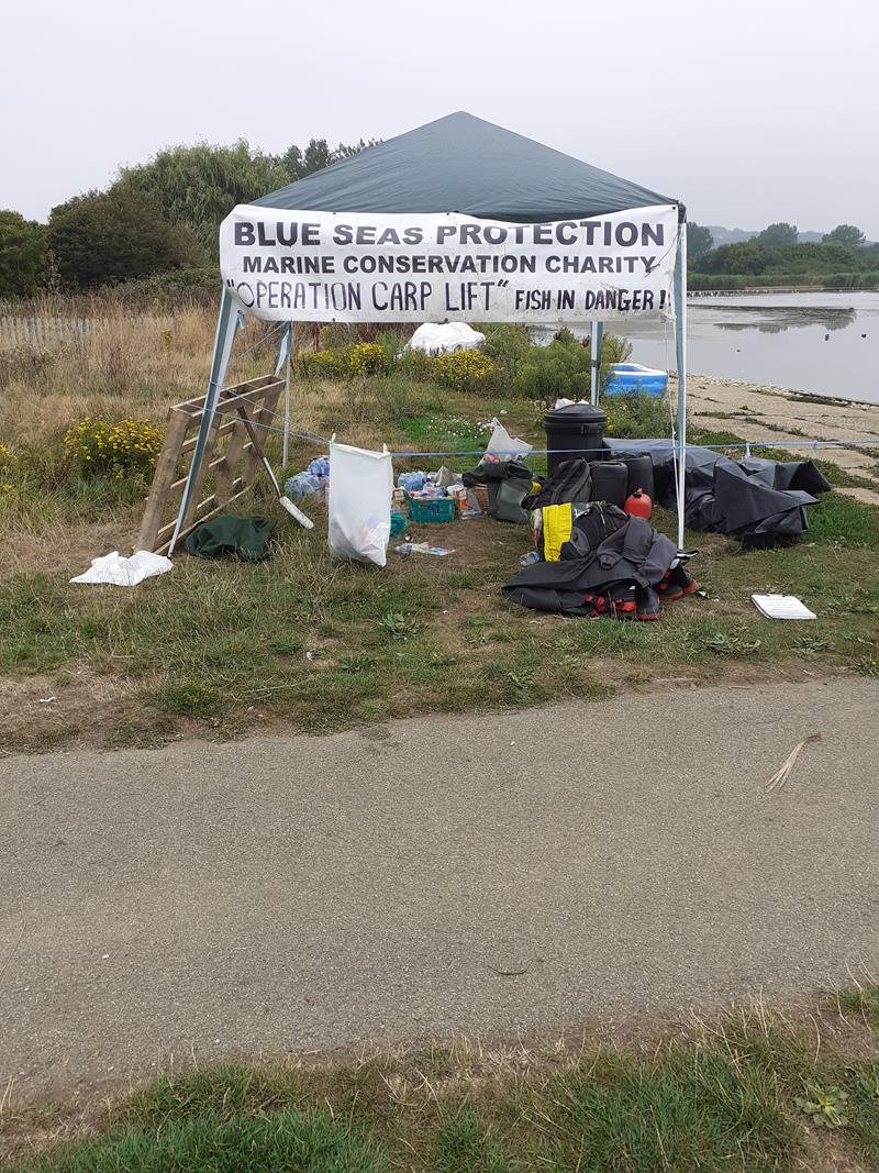 “Operation Carp Lift” – Sandown Canoe Lake – Blue Seas Protection